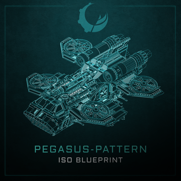 3D Printable Pegasus-Pattern Heavy Gunship by Maelstrom Designworks